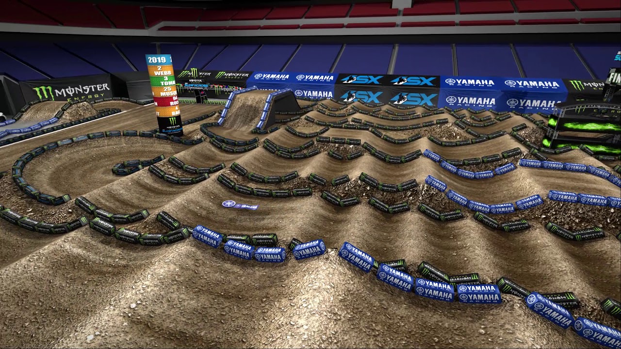 US-SX: Monster Energy Supercross HOUSTON – Streckenverlauf 2019 zum 13 ...