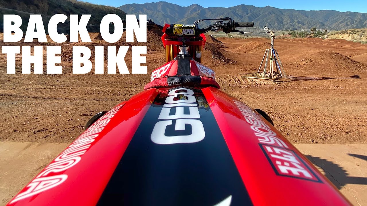 BACK ON THE BIKE: US-SX-Fahrer Christian Craig (GEICO HONDA) – Vlog ...
