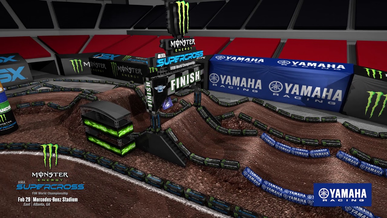 US-SX: ATLANTA 2020 – Track Map + Recap Video / Strecken- + Highlight ...