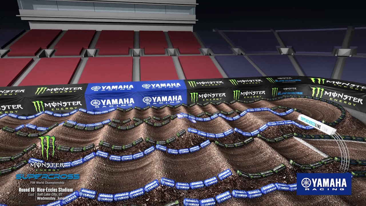 US-SX SALT LAKE CITY 2020: Round 16 / 16. Rennen – STRECKENVERLAUF ...