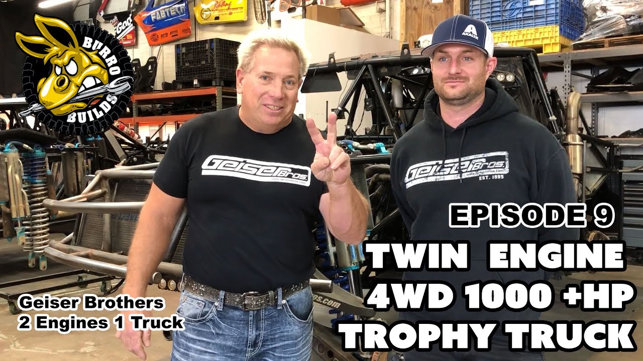 TROPHY TRUCK: Geiser Twin Engine 4WD – über 1000PS / more than 1000hp ...