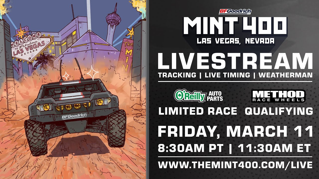 VIDEO: THE MINT 400 – QUALIFYING LIVE! | OFFROADCRACKS.com