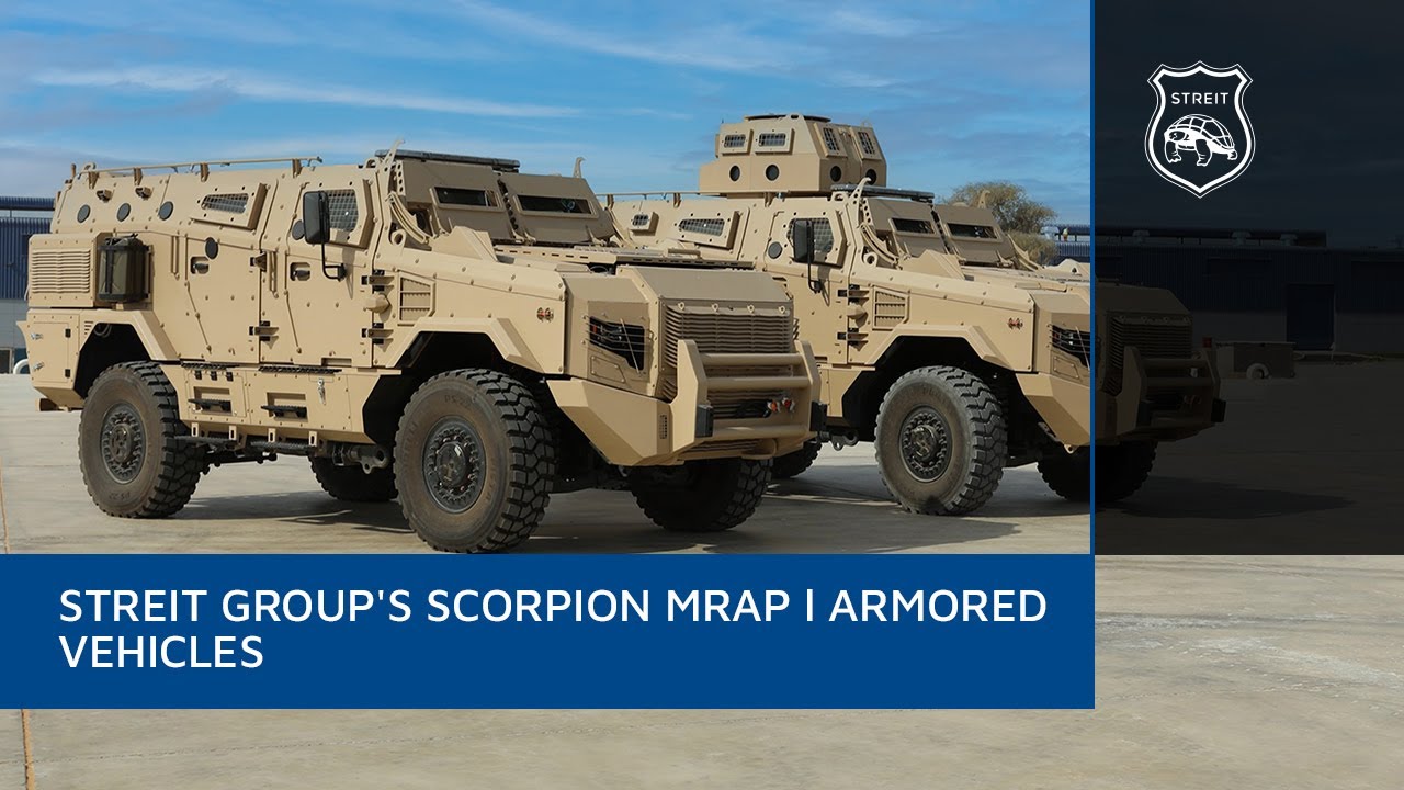4×4 THE SCORPION MRAP by STREIT – das Offroad Biest / the Offroad ...