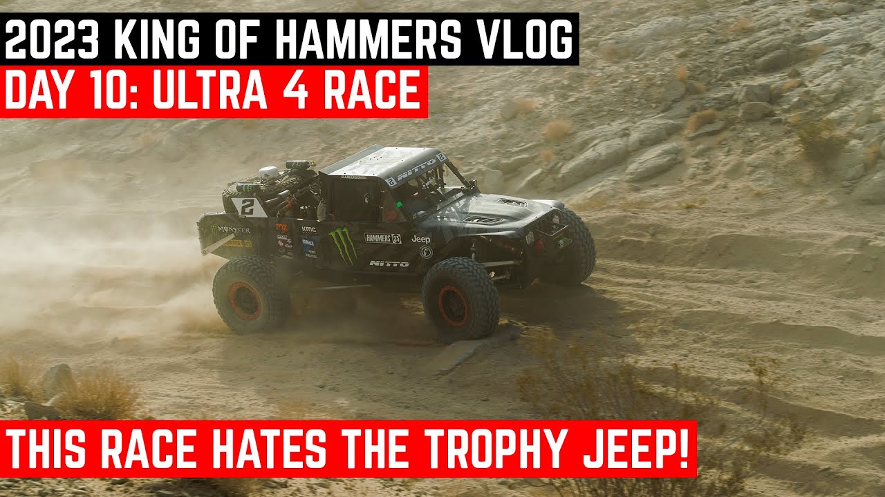 KING OF THE HAMMERS 2023: Casey Currie in his Trophy Jeep (Ultra4 ...