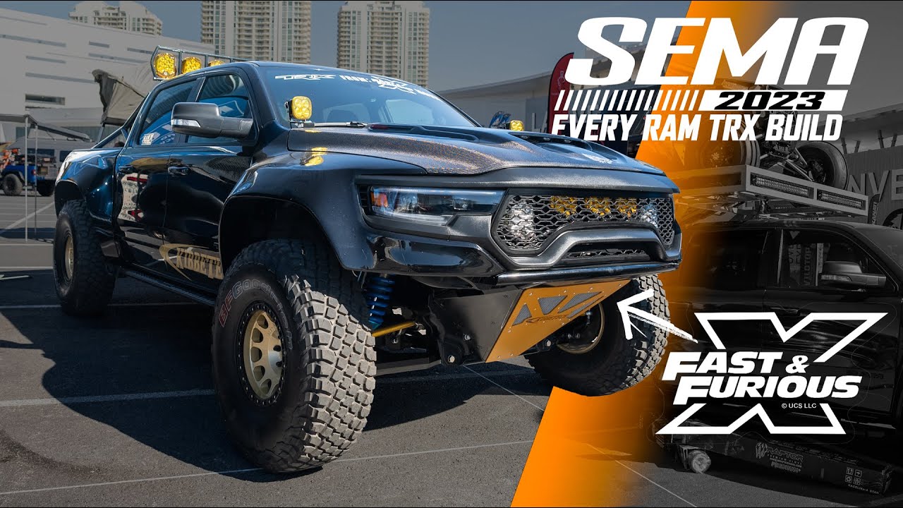 SEMA 2023 – The OFFROAD exhibition, only: Dodge RAM 1500 TRX Builds!! | OFFROADCRACKS.com