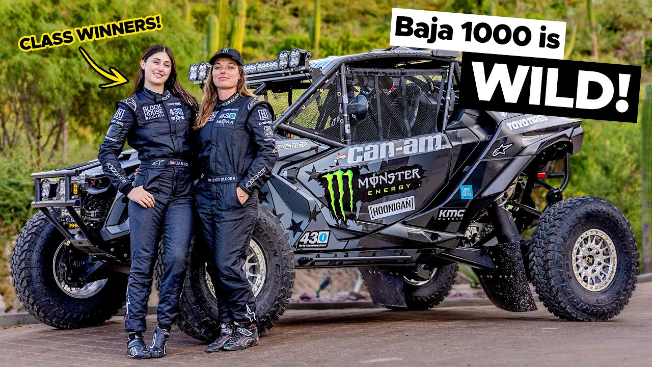 BAJA 1000: KEN BLOCK’s daughter and wife did it / Tochter und Ehefrau ...