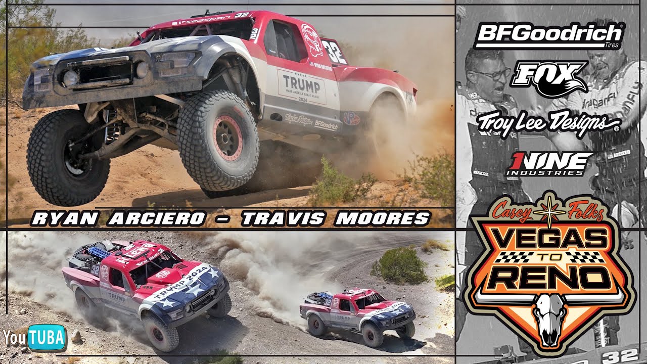 BITD 2024 – VEGAS TO RENO: The winner Ryan Arciero in Action // 4 in a ...