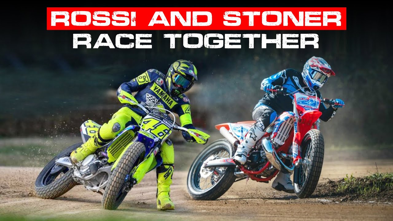MOTOGP goes OFFROAD: Valention Rossi & Casey Stoner go wild at VR46 ...
