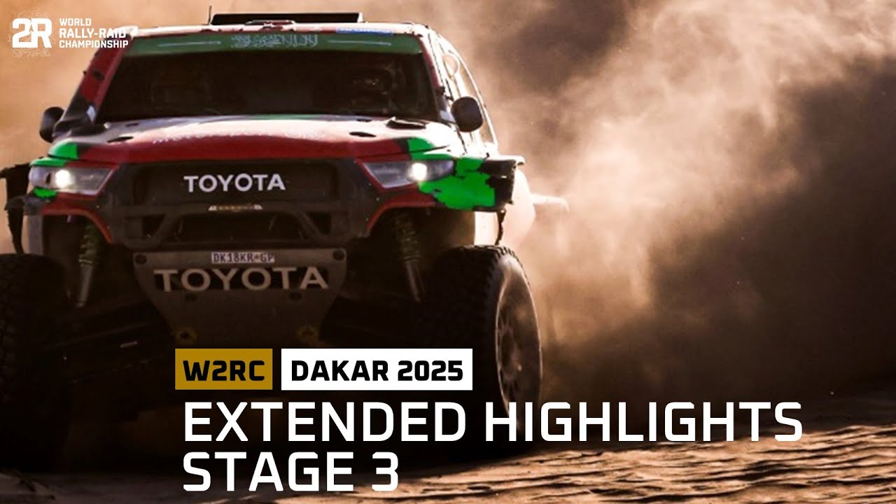 DAKAR 2025: Stage 3 / 3.Etappe – all classes: VIDEO-Highlights, report ...