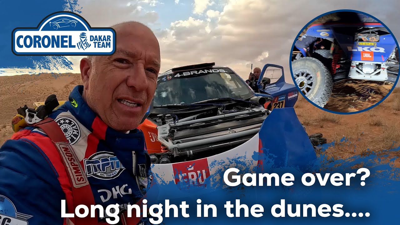 DAKAR 2025: The Coronel twin brothers with the new V8-Audi-2.9L Century ...