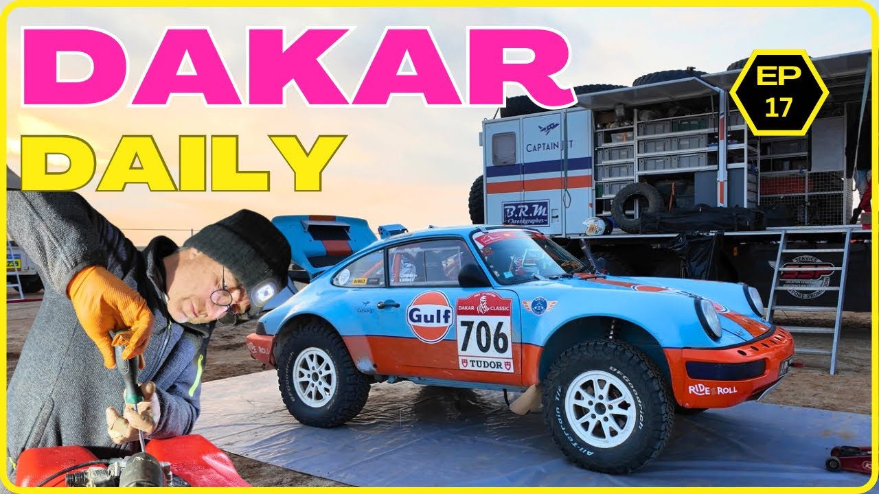 DAKAR 2025 – behind the scenes: Ersatzteile aus dem Nichts beschaffen – wie geht das – TIMEOUT ...