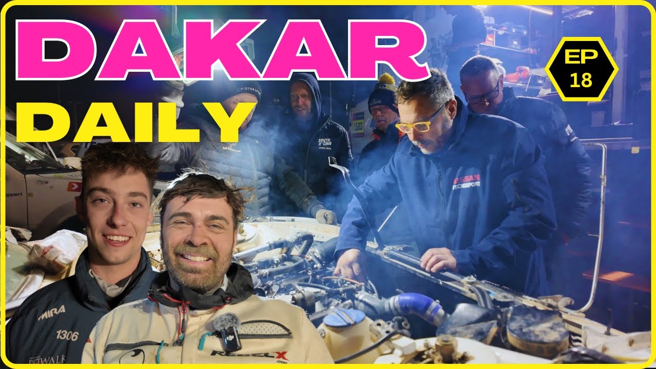 DAKAR 2025 – behind the scenes: Motorschaden, Heros, Peugeot – TIMEOUT RACING! | OFFROADCRACKS.com