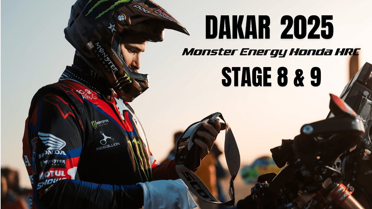 DAKAR 2025 – Honda Racing HRC Stage 8 & 9 – will they catch KTM on the ...