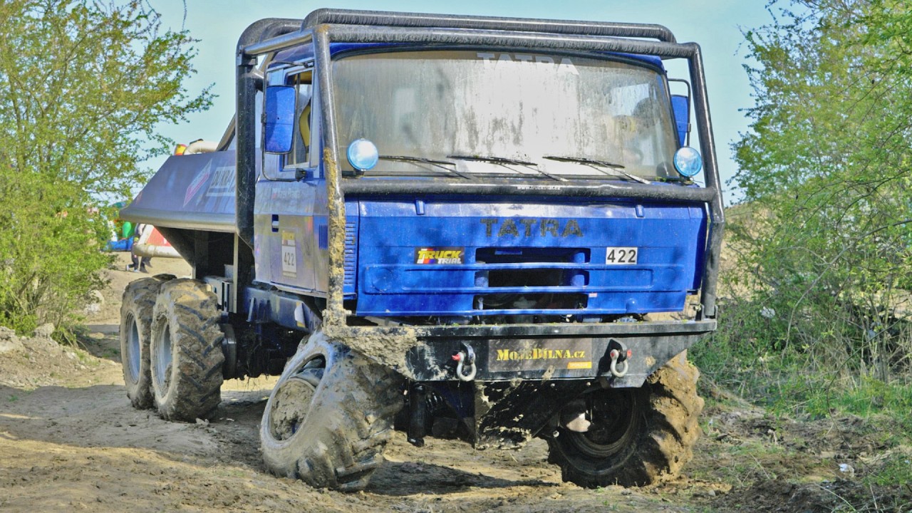 TRUCK TRIAL – Milovice: 6×6 Tatra, 8×8 Tatra, Ural & more – pure ...