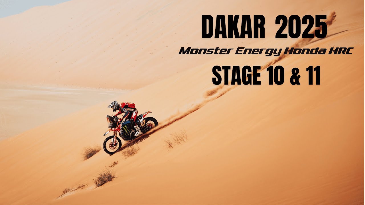 DAKAR 2025 – Honda Racing HRC Stage 10 & 11 – Curveball für Honda ...