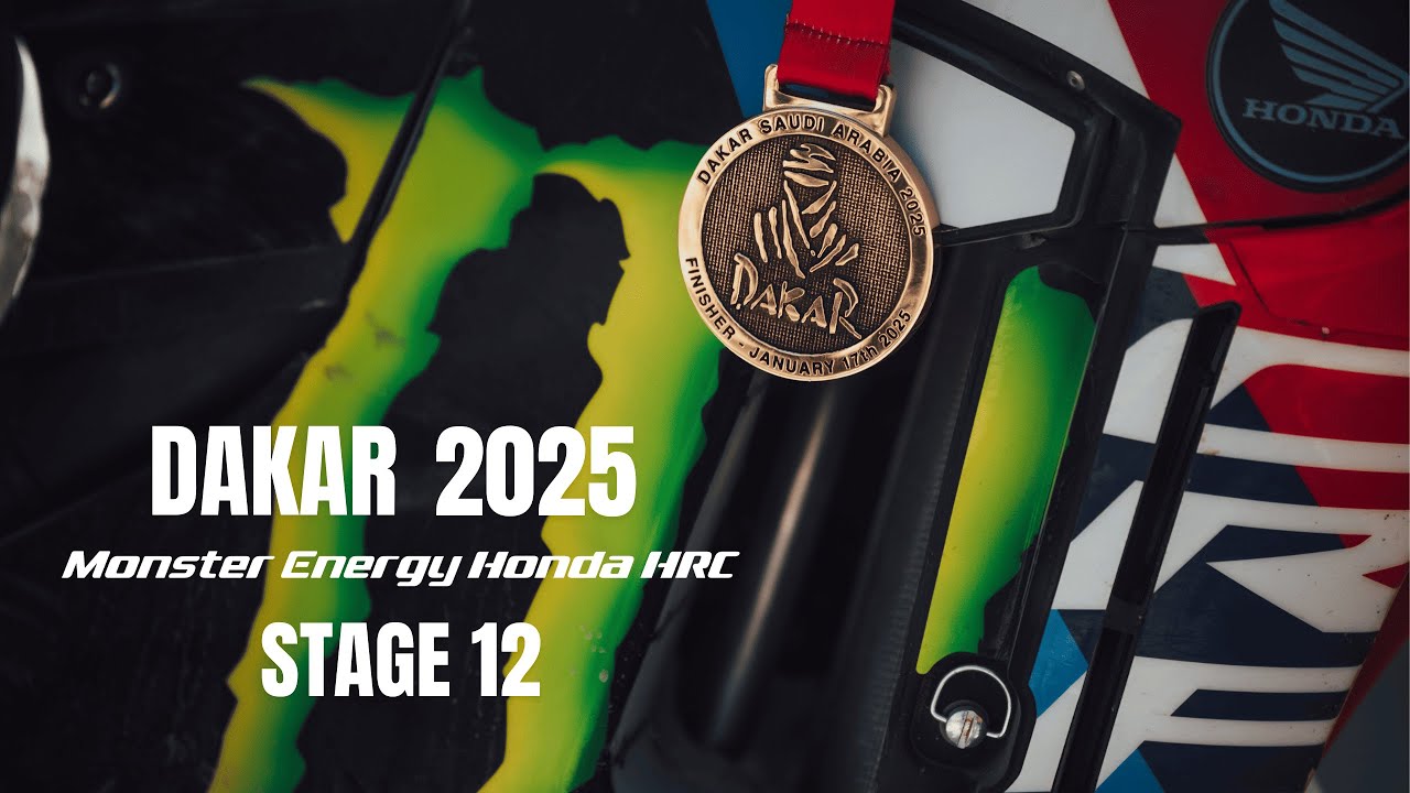 DAKAR 2025 – Honda Racing HRC Stage 12 – Double victory ...