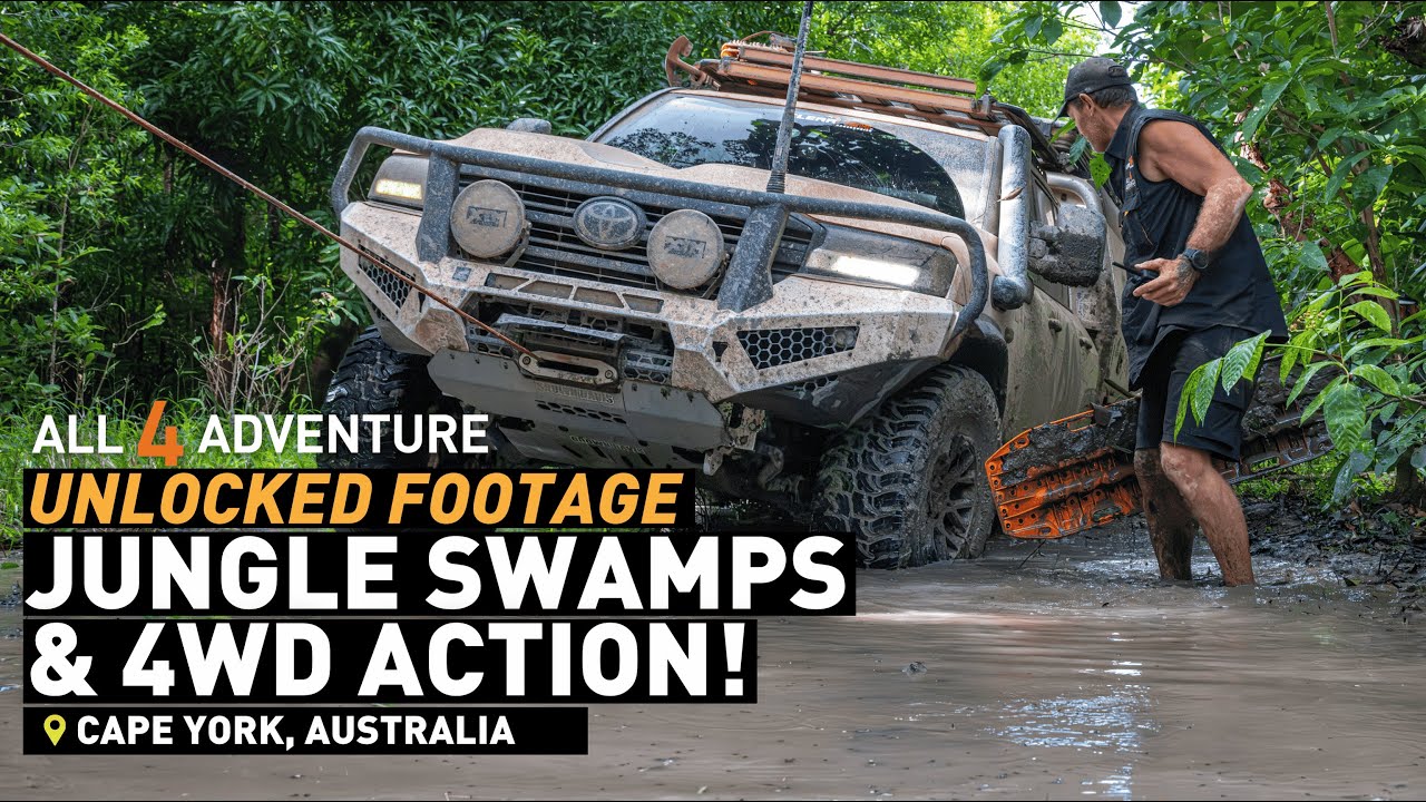4×4 Adventure Down Under: Wet & overgrown Track in Cape York – all ...