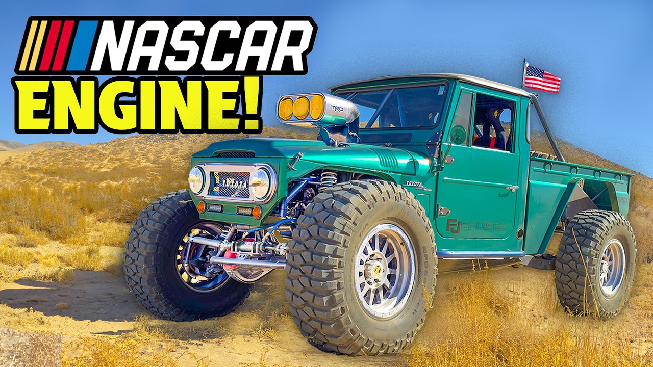 4×4 POWER HOUSE: FJ Bruiser with 750 hp Nascar heart – a wild beauty ...