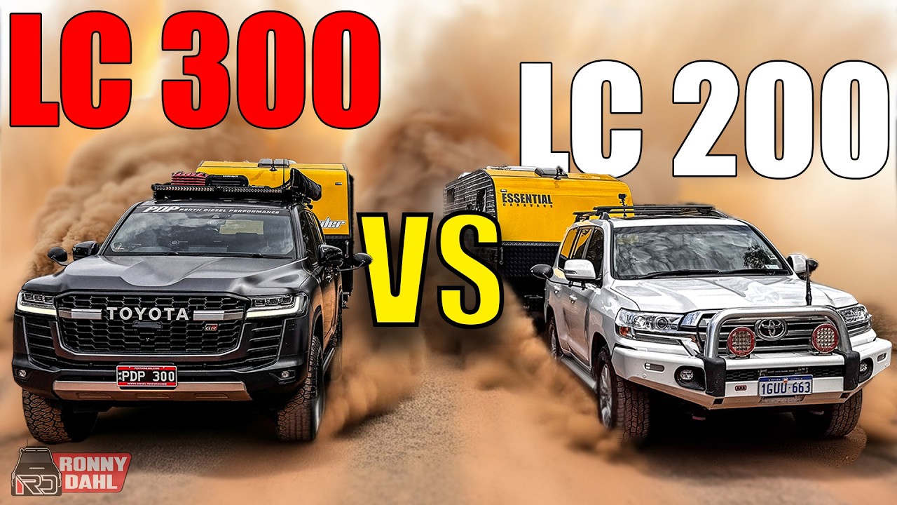 RONNY DAHL: 200er series VS 300 series towing 3ton trailer – which does ...