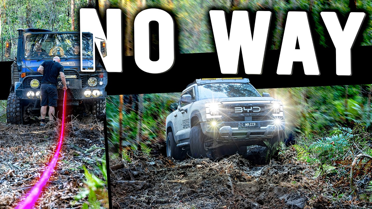 4×4: BYD SHARK exceeds Unimog at the Viral Mud Climb?! | OFFROADCRACKS.com