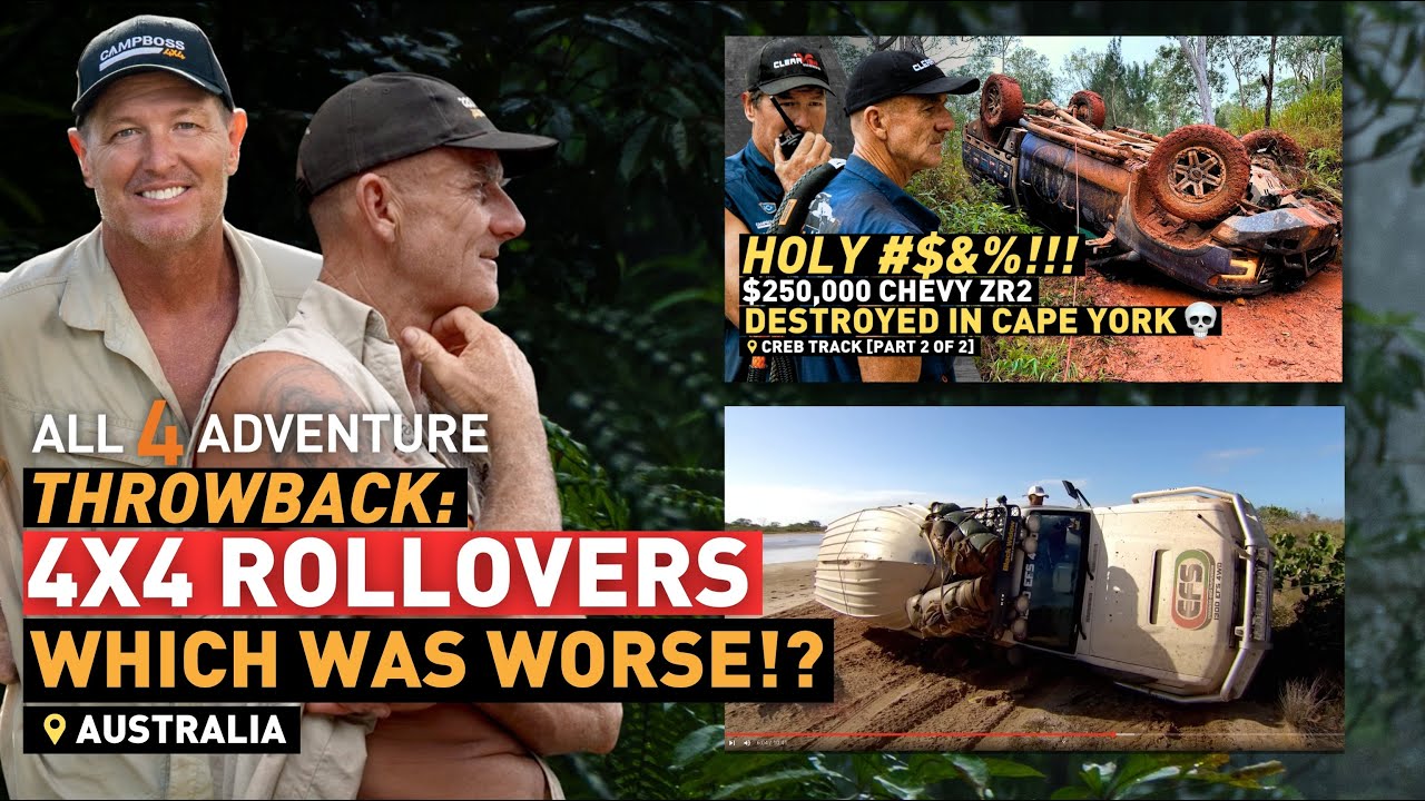 4×4 ACTION: Which 4×4 Rollovers was worse – legendary scenes of Jesse ...