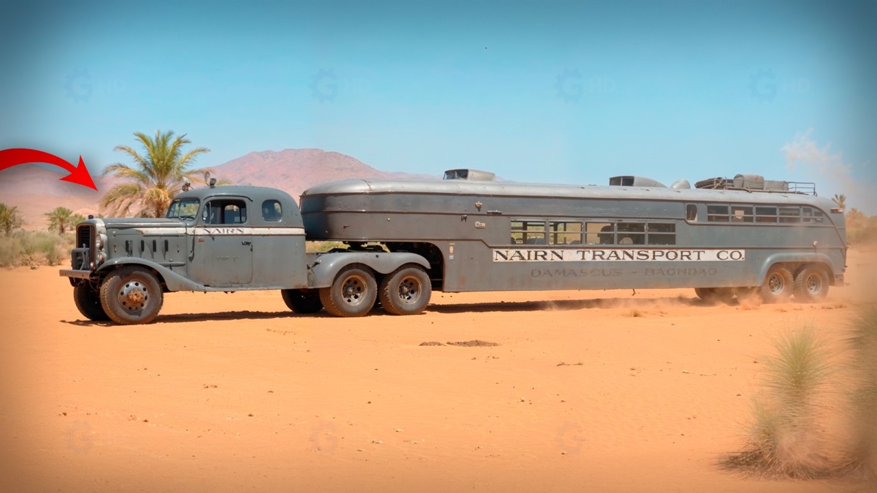 CRAZY HISTORY: The biggest OFFROAD DESERT BUS of the World – 1930 ...