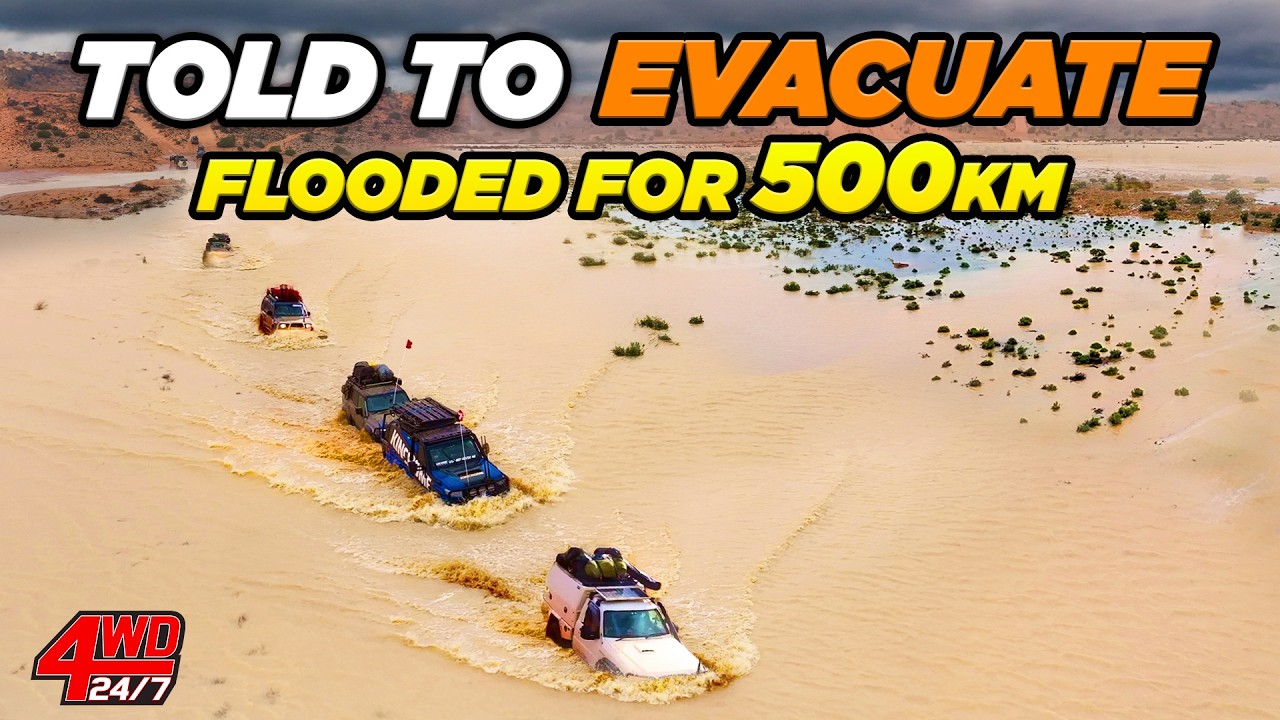 4WD 24-7: The worste desert FLOOD…Desperate Escape Attempt! | OFFROADCRACKS.com