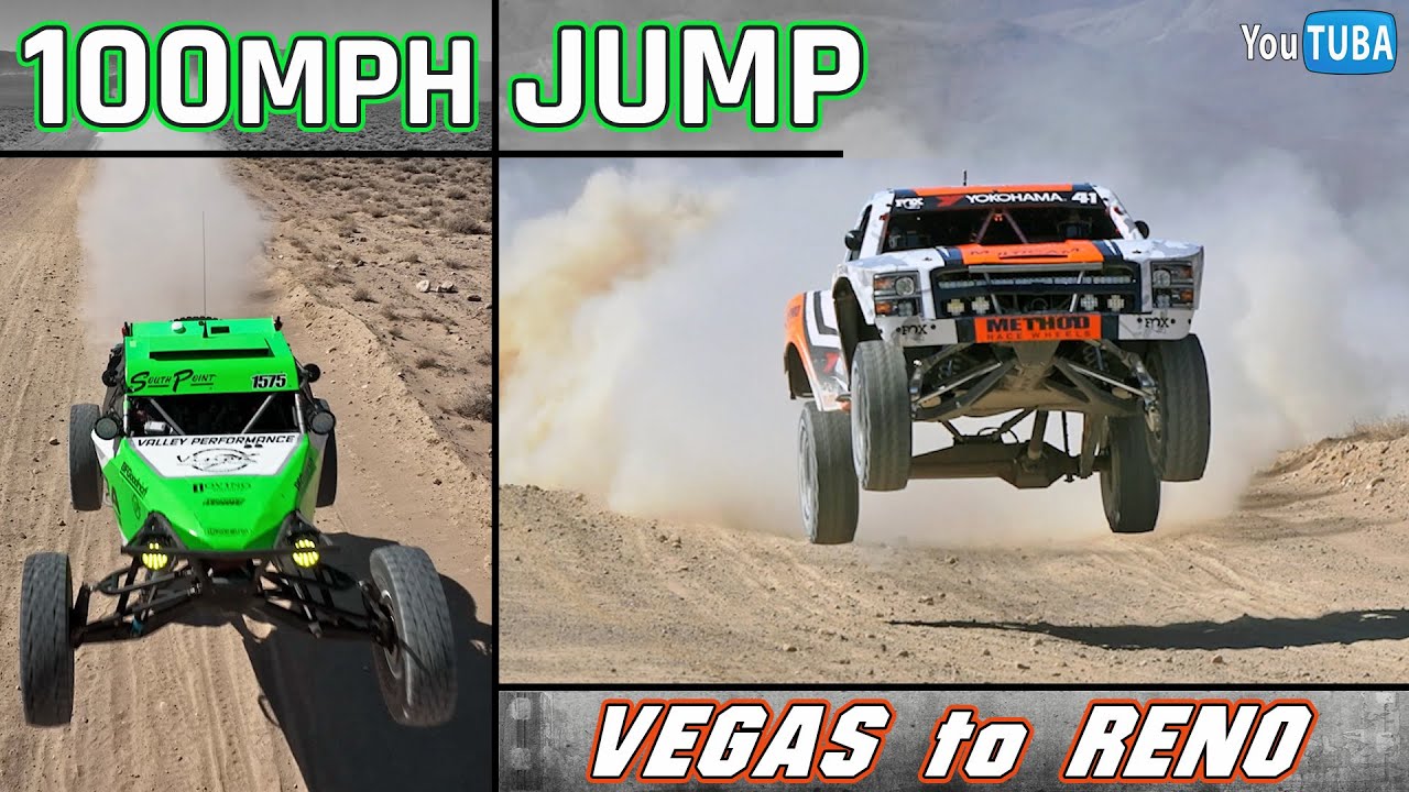 VEGAS TO RENO: 100+ MPH (180 km/h) JUMPS – just enjoy and send it ...