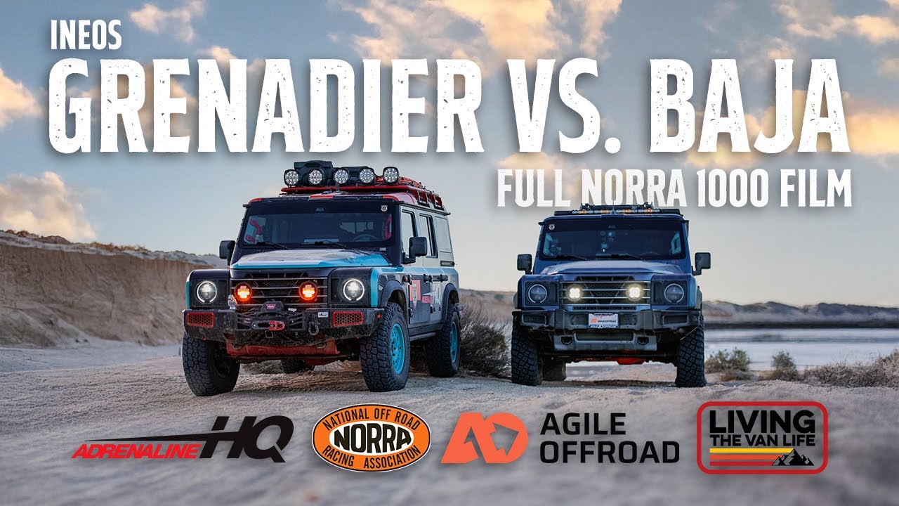 4×4 INEOS GRENADIER vs. Norra 1000 / The Full Movie! | OFFROADCRACKS.com