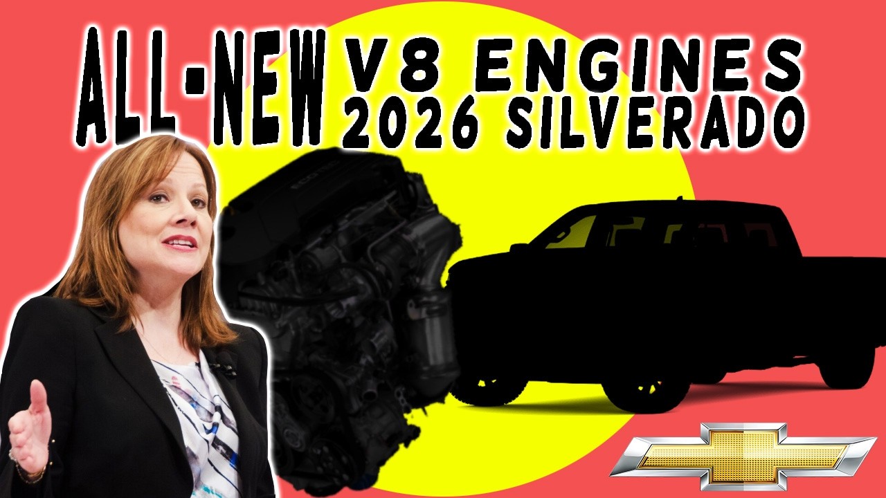 Next-generation V8 engines for the all-new 2026 Chevy Silverado – $ 888 ...