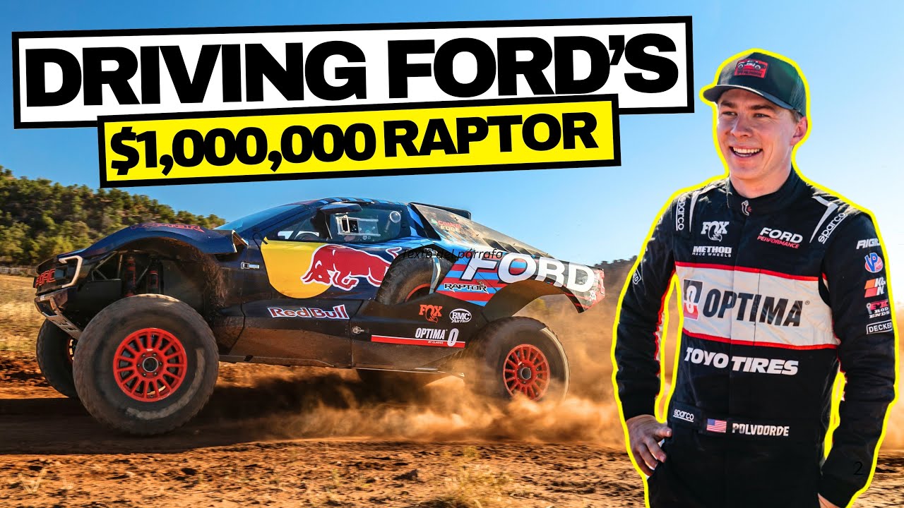 Christopher Polvoorde racing the DAKAR MONSTER Ford Raptor T1+ vs AWD ...