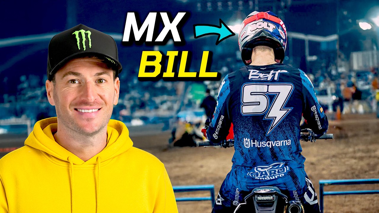 HARDENDURO EXPERT Billy Bolt races Motocross… Is He Any Good ?? | OFFROADCRACKS.com