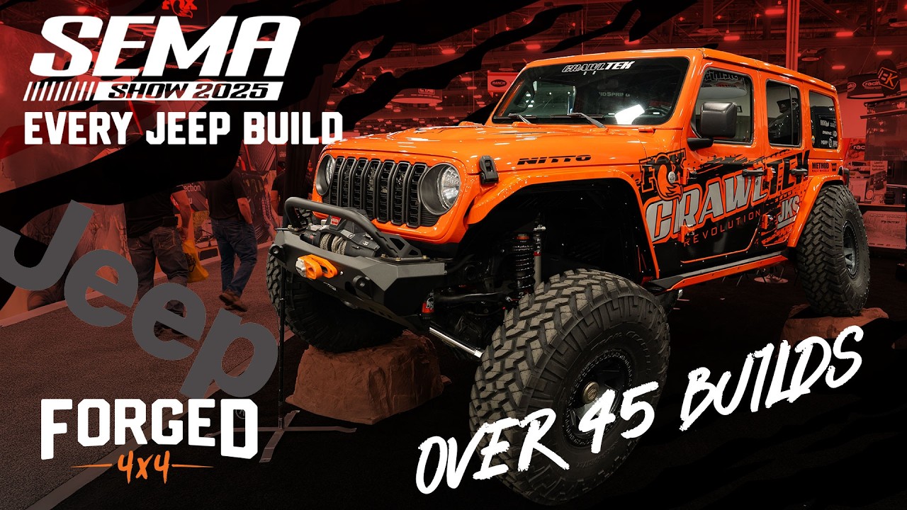 SEMA 2025: EVERY JEEP Build at SEMA SHOW IN 4K | OFFROADCRACKS.com