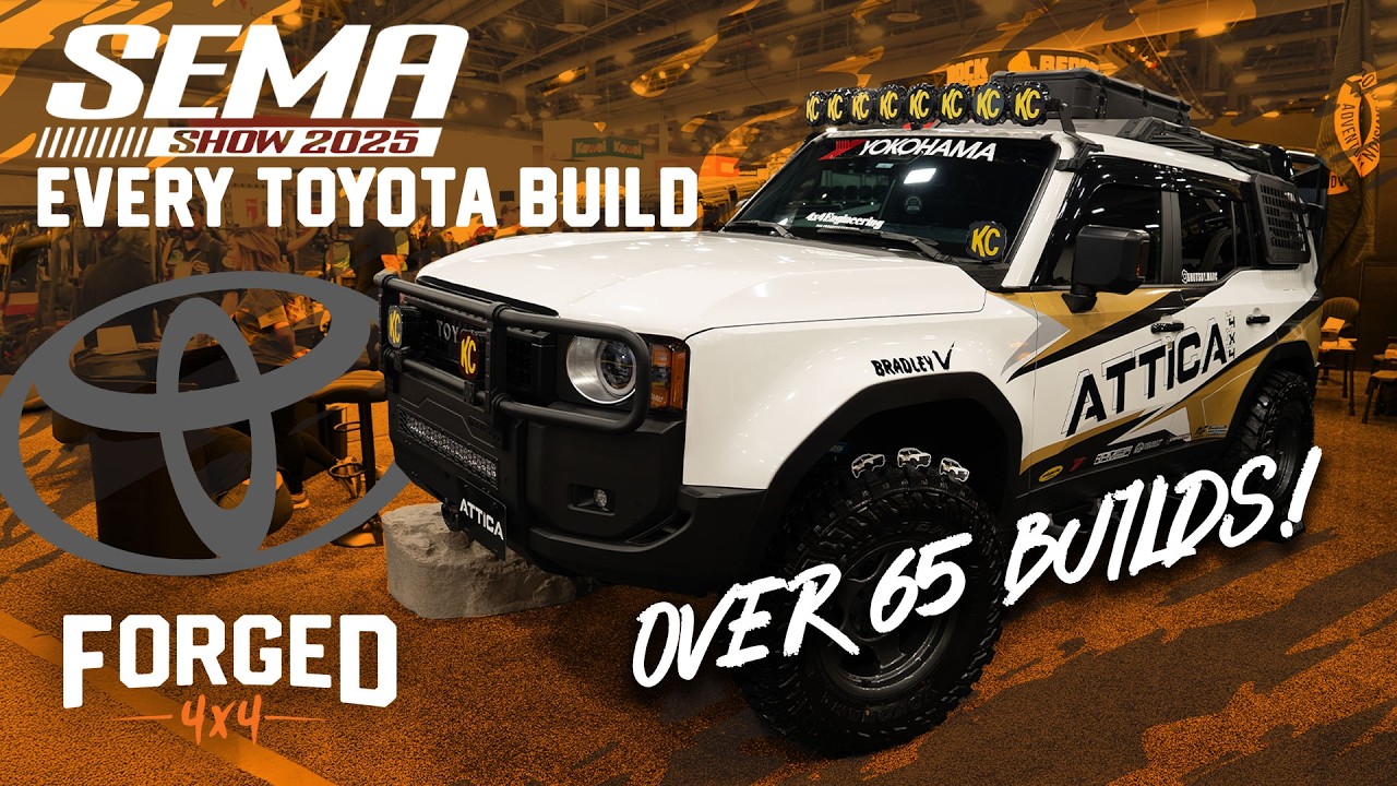SEMA 2025: EVERY TOYOTA Build at SEMA SHOW IN 4K | OFFROADCRACKS.com