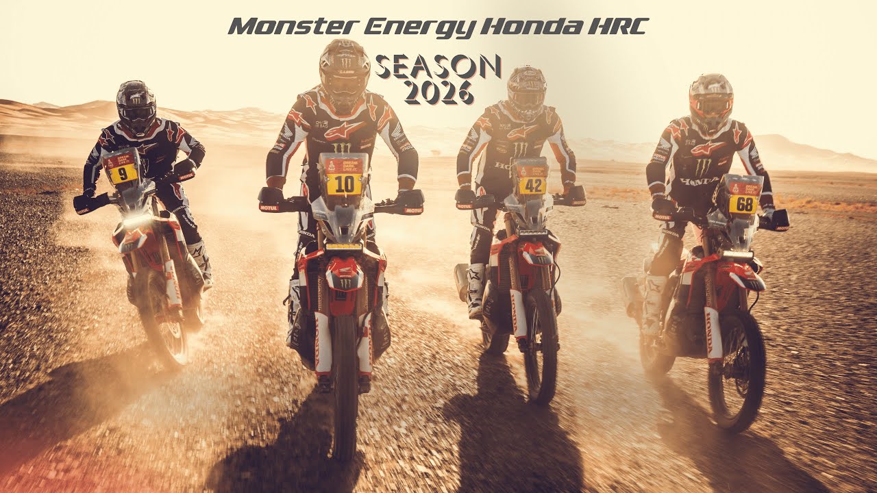 Monster Energy Honda HRC – Season 2026! | OFFROADCRACKS.com