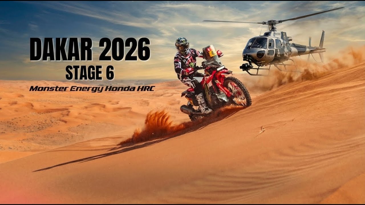 Dakar 2026 – Stage 6 | Monster Energy Honda HRC! | OFFROADCRACKS.com