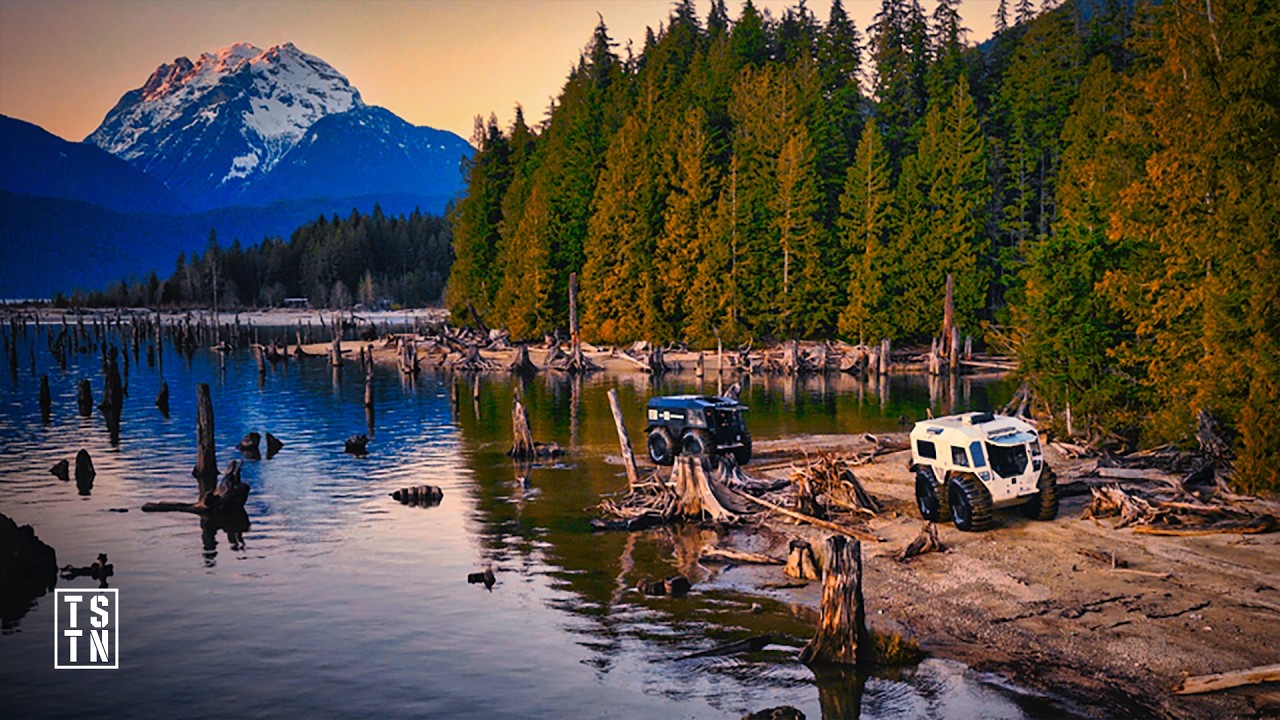 Crossing a Lake to a HIDDEN Campsite with SHERPS! | OFFROADCRACKS.com